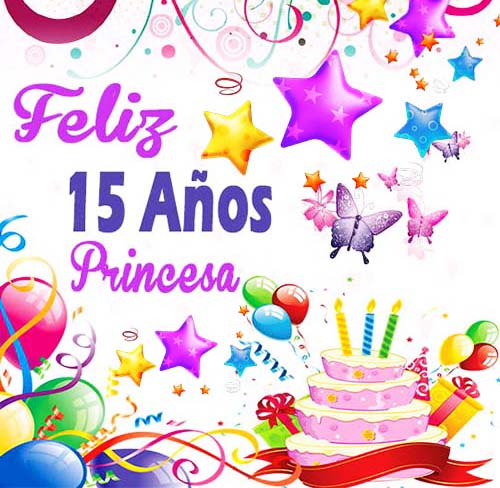 Felicitaciones de cumpleaños para quinceañeras... | Tarjetitas