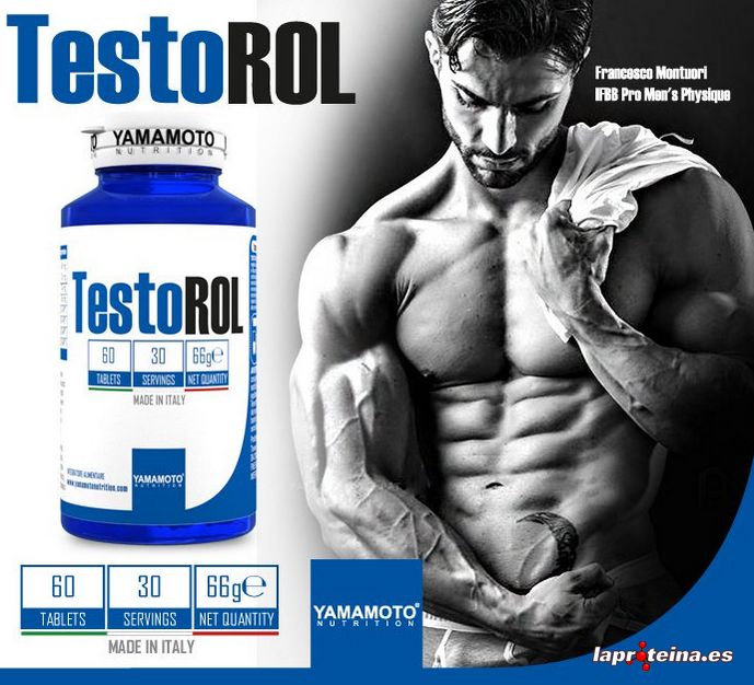 SUPLEMENTOS DEPORTIVOS: TESTOROL 60 TABLETAS
