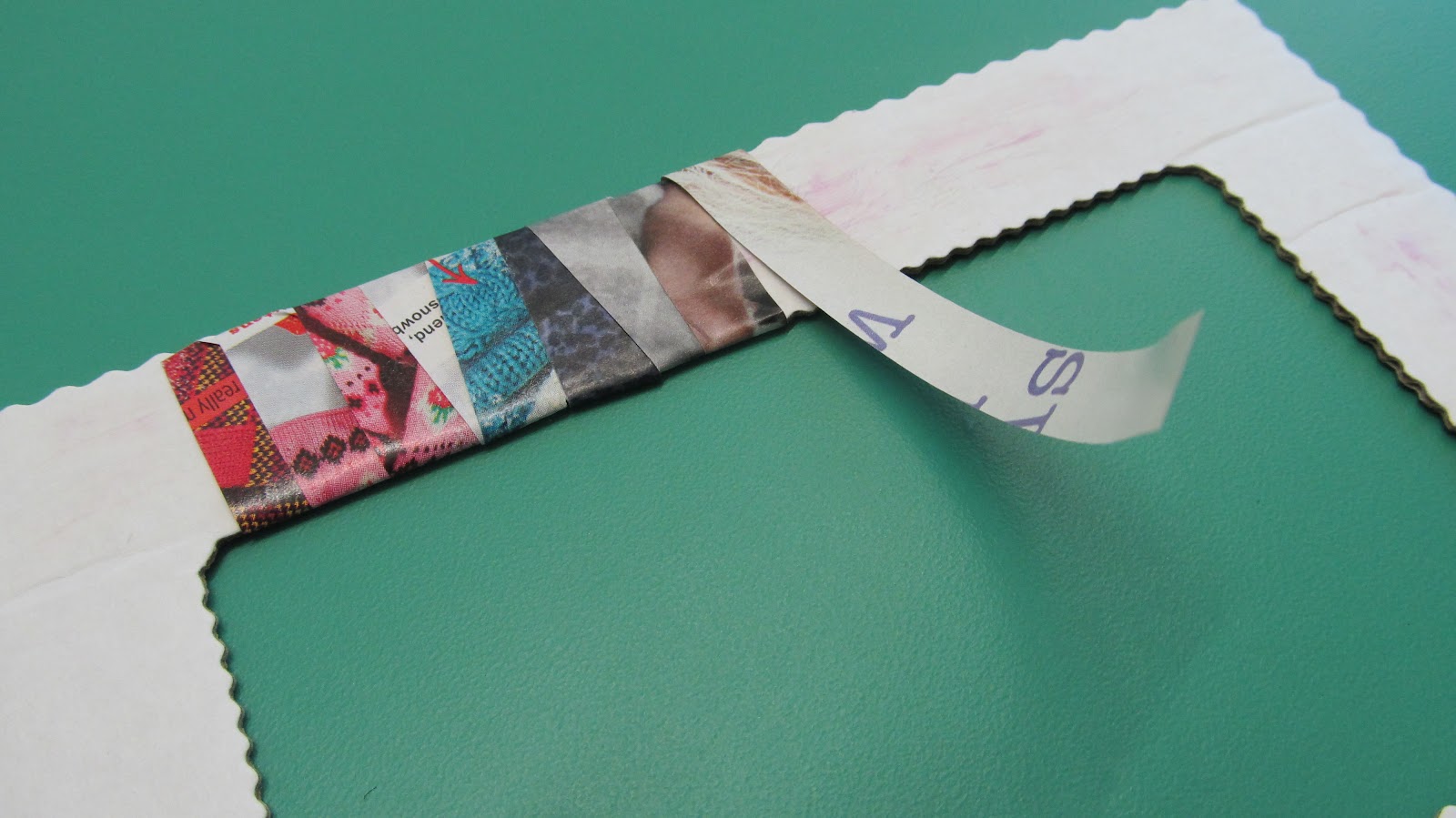 Magazine Strip Photo Frame