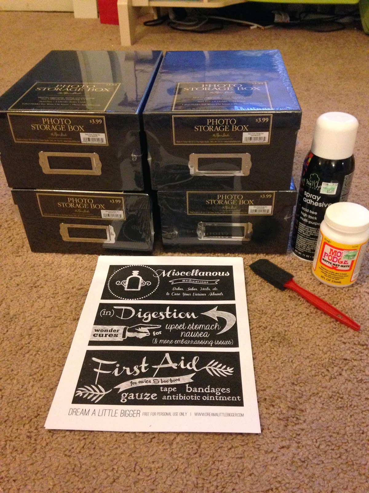 Working on My Forever: DIY Medicine Storage