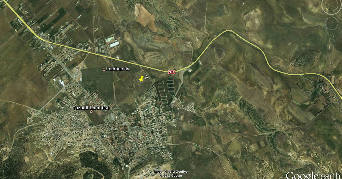 ArqueoLugares: LAMBAESIS. Tauzout romana. Argelia.