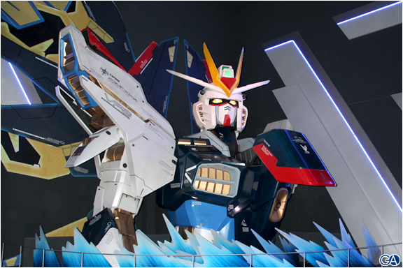 GUNDAM GUY: 1:1 Scale Strike Freedom Gundam Bust On Display - Detail ...
