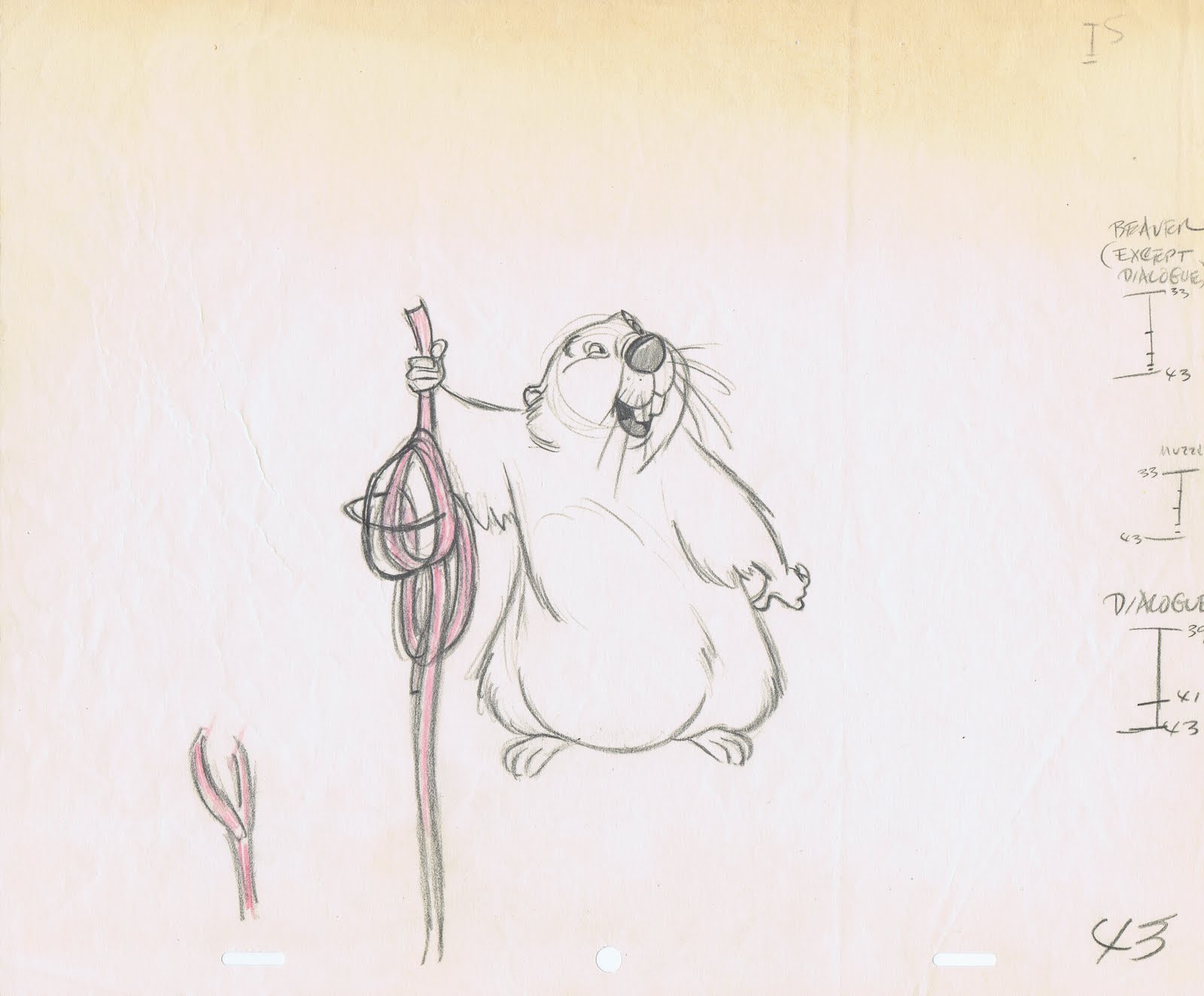 Living Lines Library: Lady and the Tramp (1955) - Character Design ...