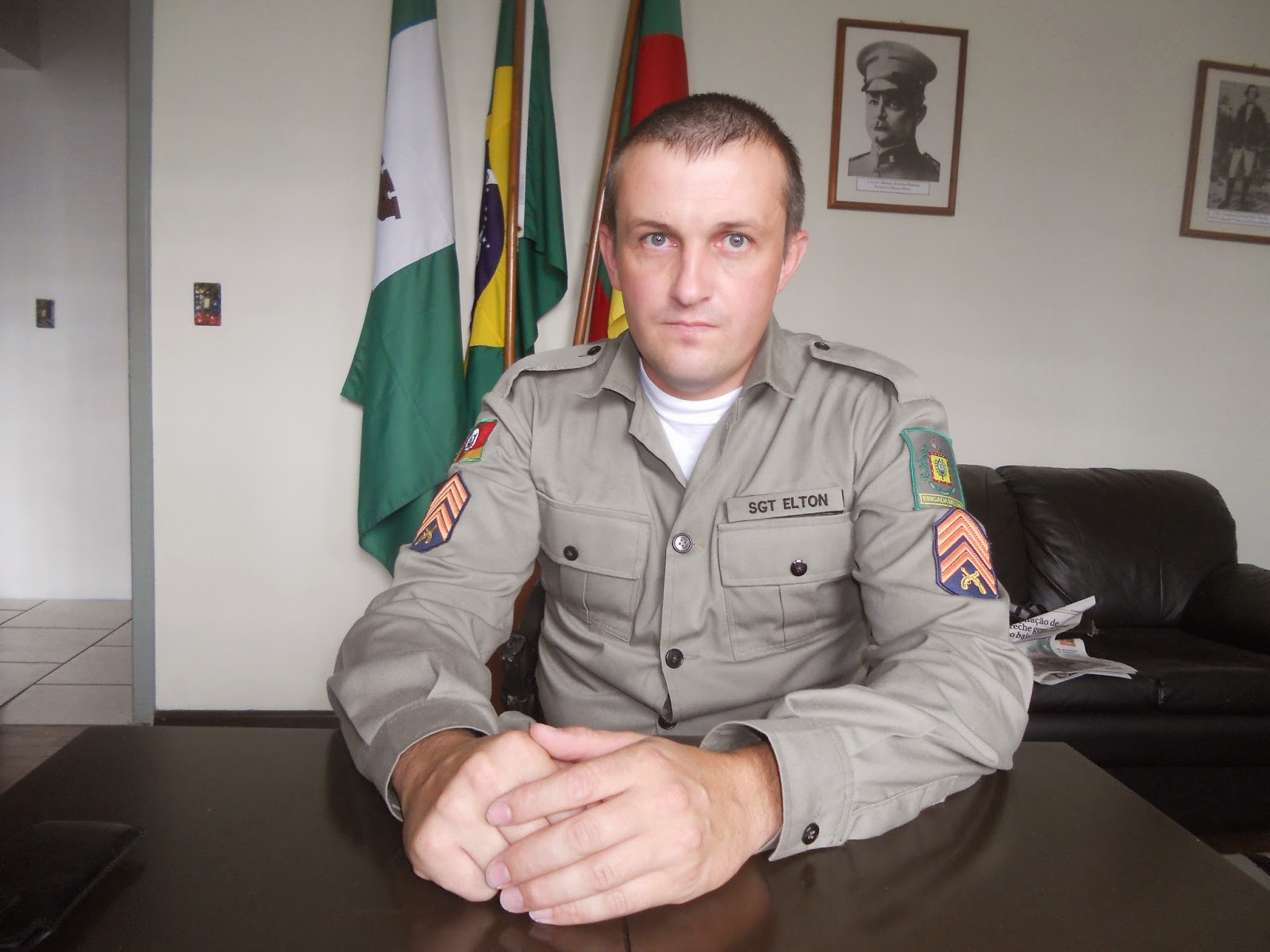 Jornal Dois Irmãos: Novo sargento na Brigada Militar em Morro Reuter