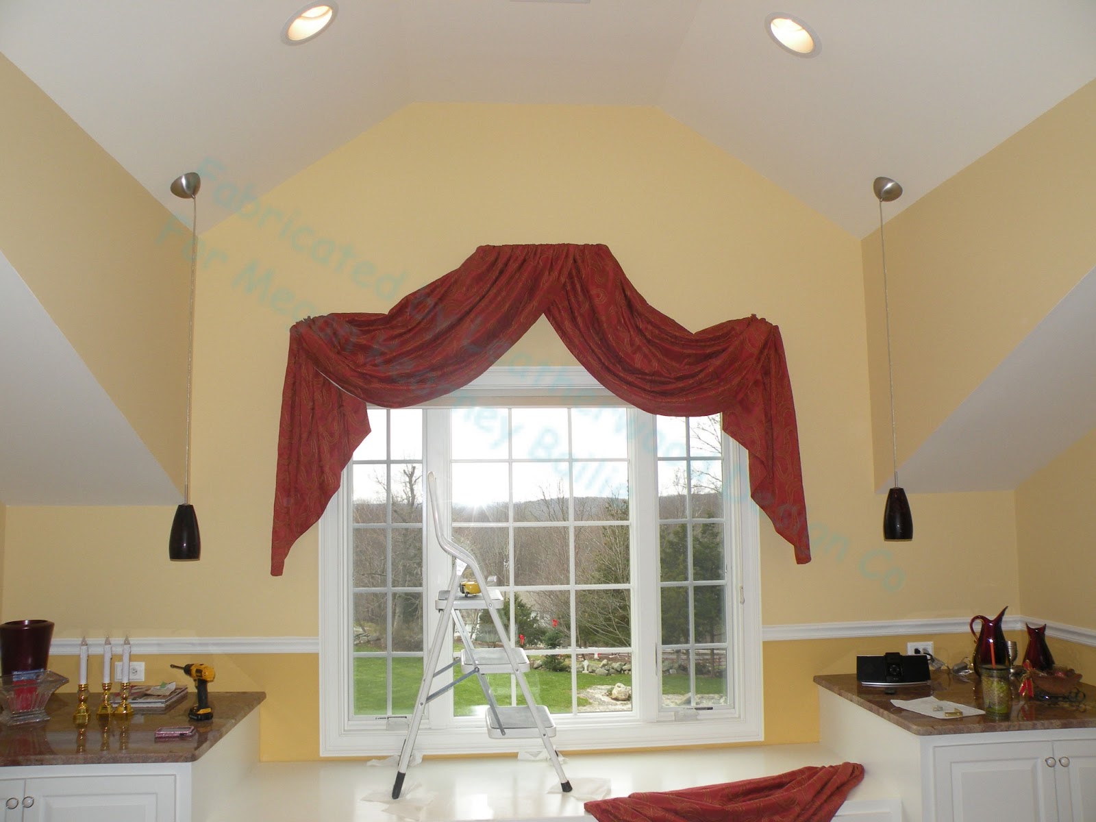 Leatherwood Design Co: Raised Swags installed!