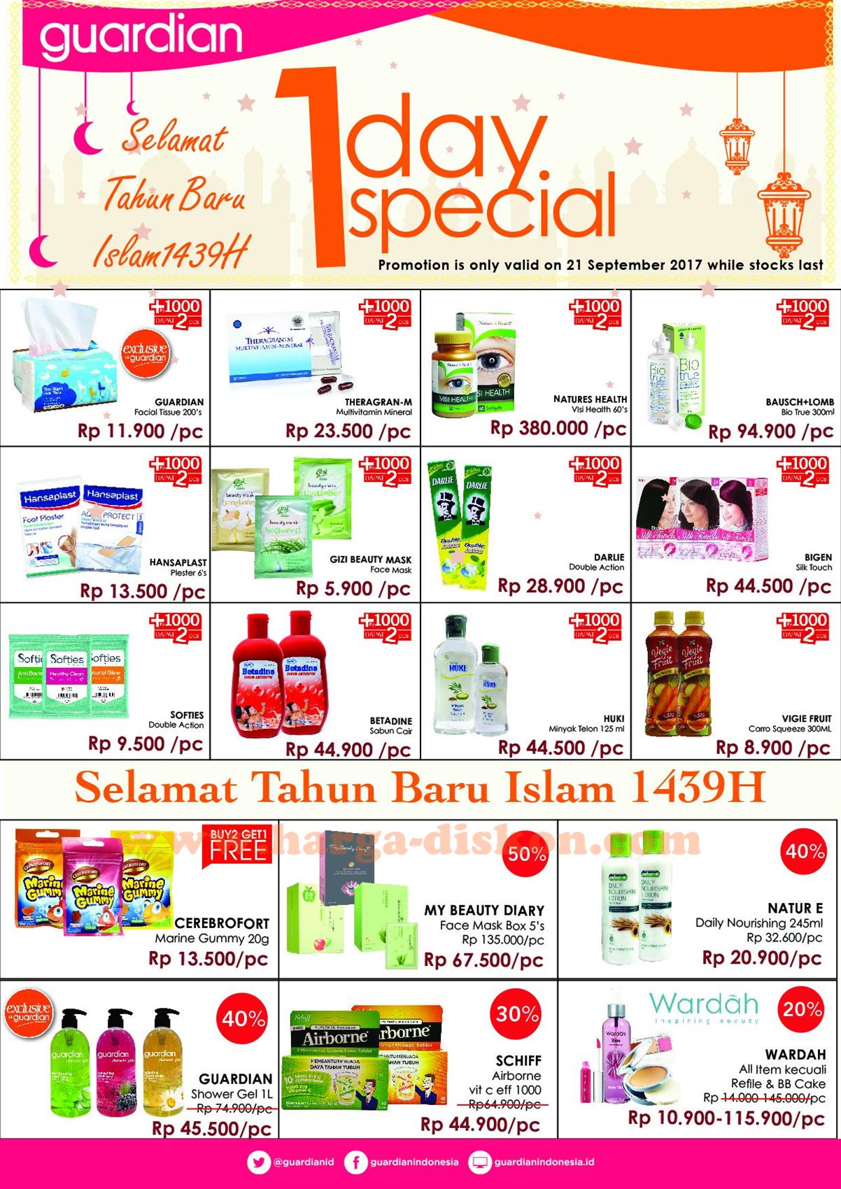 Promo GUARDIAN Terbaru 1 Day Special