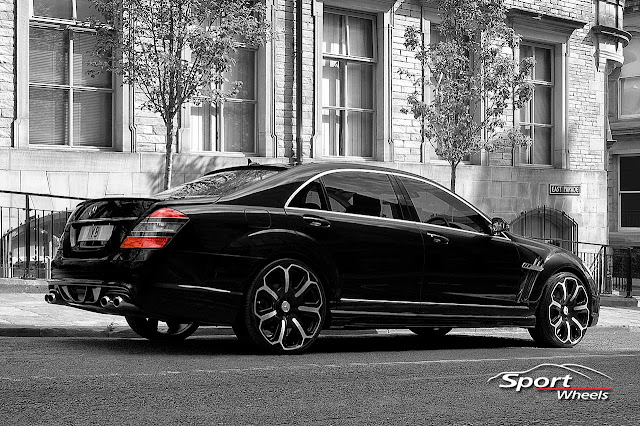 Mercedes-Benz S-Class W221 on R22 Wheels | BENZTUNING