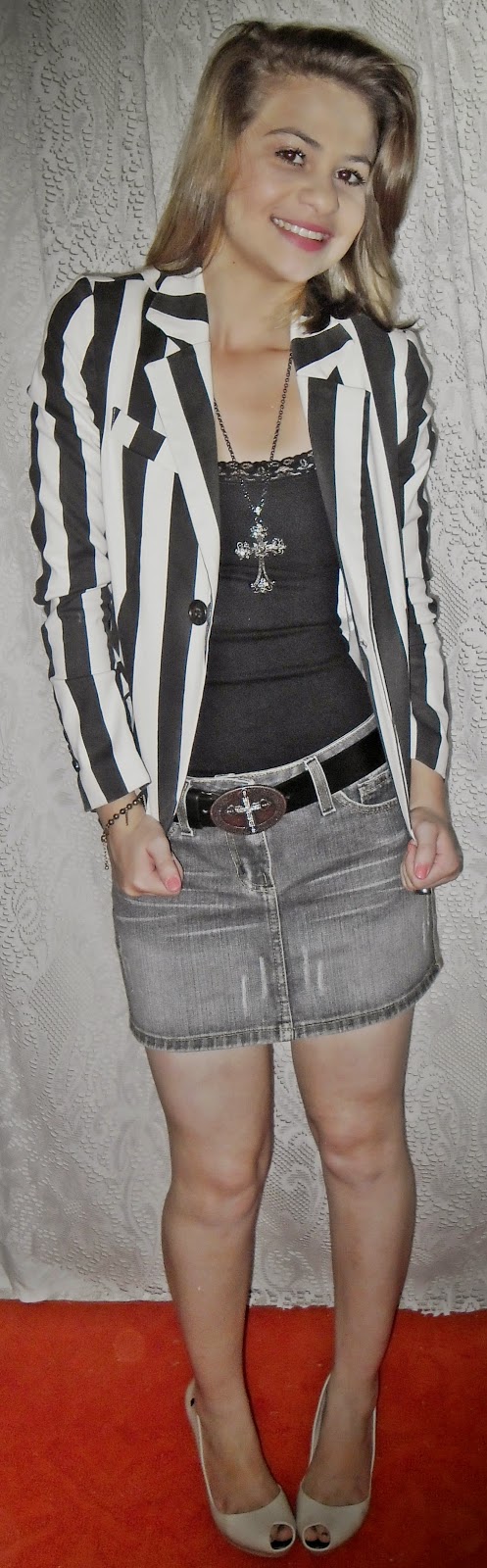 Kaly Magricela: Look Mini Moça