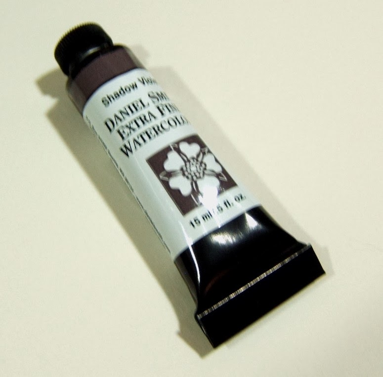 WATERCOLORS AND WORDS: DANIEL SMITH'S SHADOW VIOLET WATERCOLOR PIGMENT