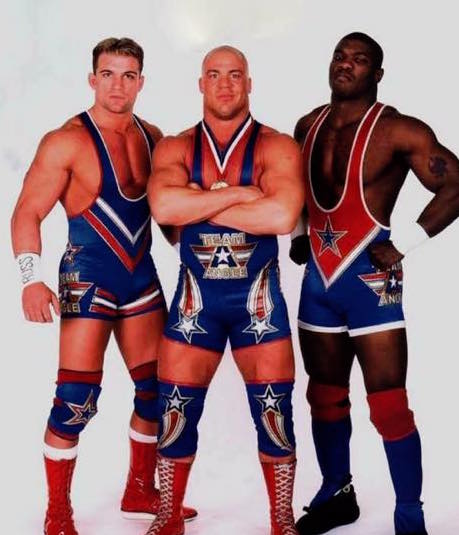 Beefcakes of Wrestling: Red, White and Blue