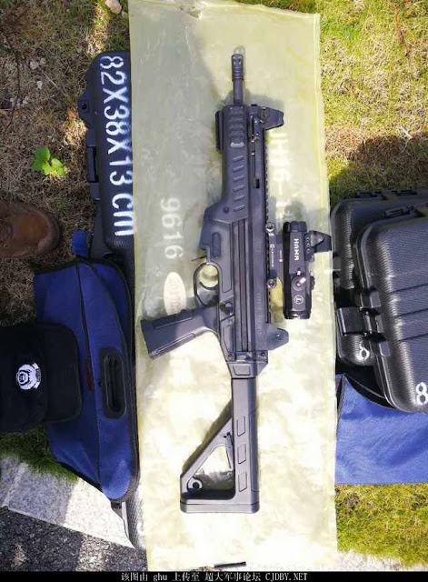 China Defense Blog: CS/LS7 9×19mm parabellum submachine gun in service ...