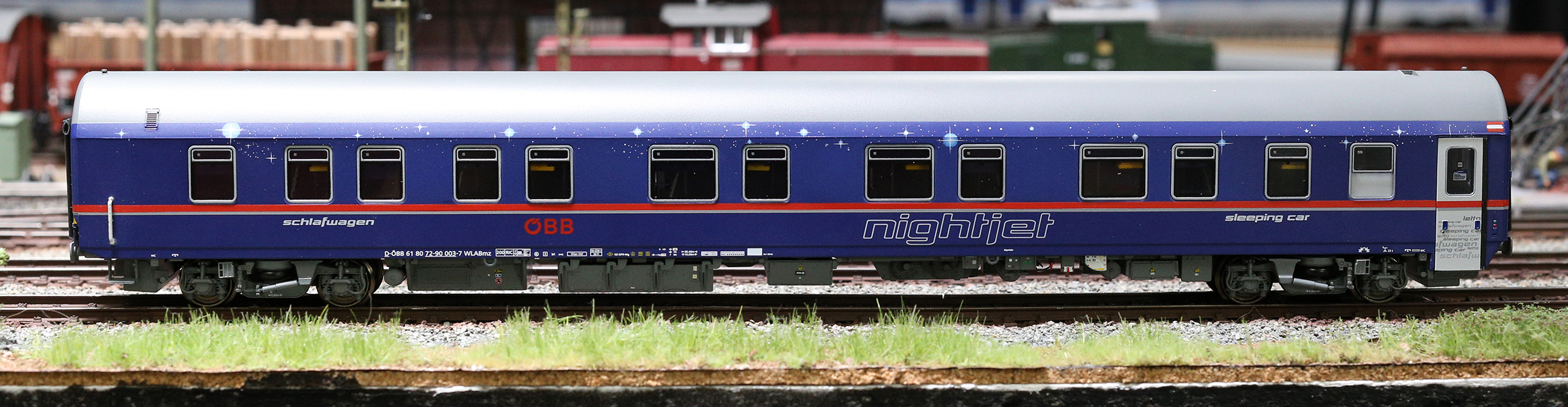 D-ÖBB 61 80 72-90 003-7 Sleeper WLABmz 173.1 NIGHTJET