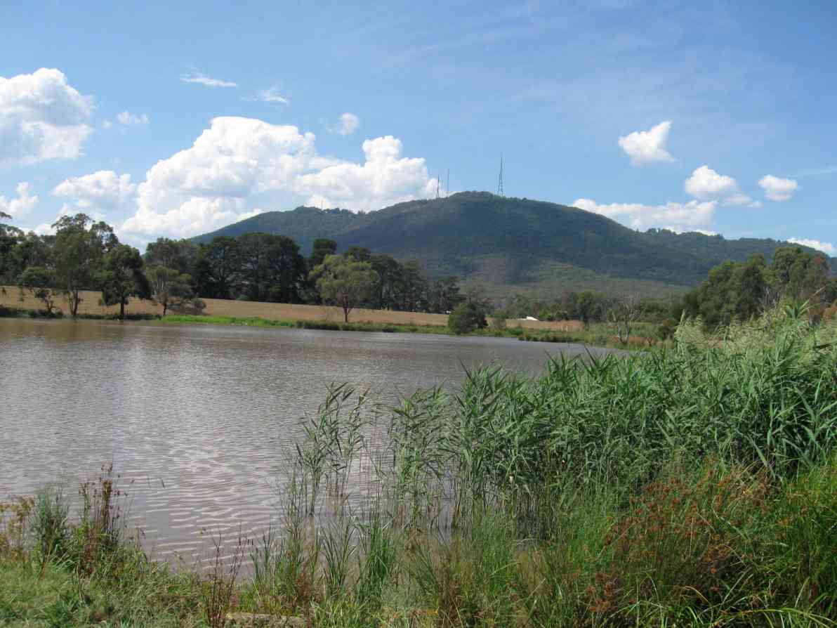 TRACKS, TRAILS AND COASTS NEAR MELBOURNE : Liverpool Rd Retarding Basin ...
