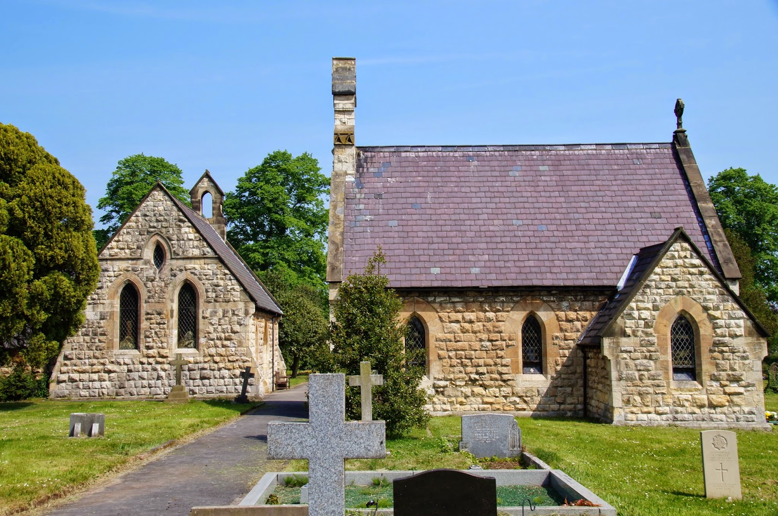 Selby District Churches & Wargraves: Tadcaster Cemetery and St. Mary's