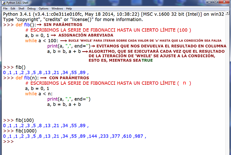 APRENDER A PROGRAMAR CON PYTHON: FUNCIONES DEFINIDAS POR EL USUARIO II