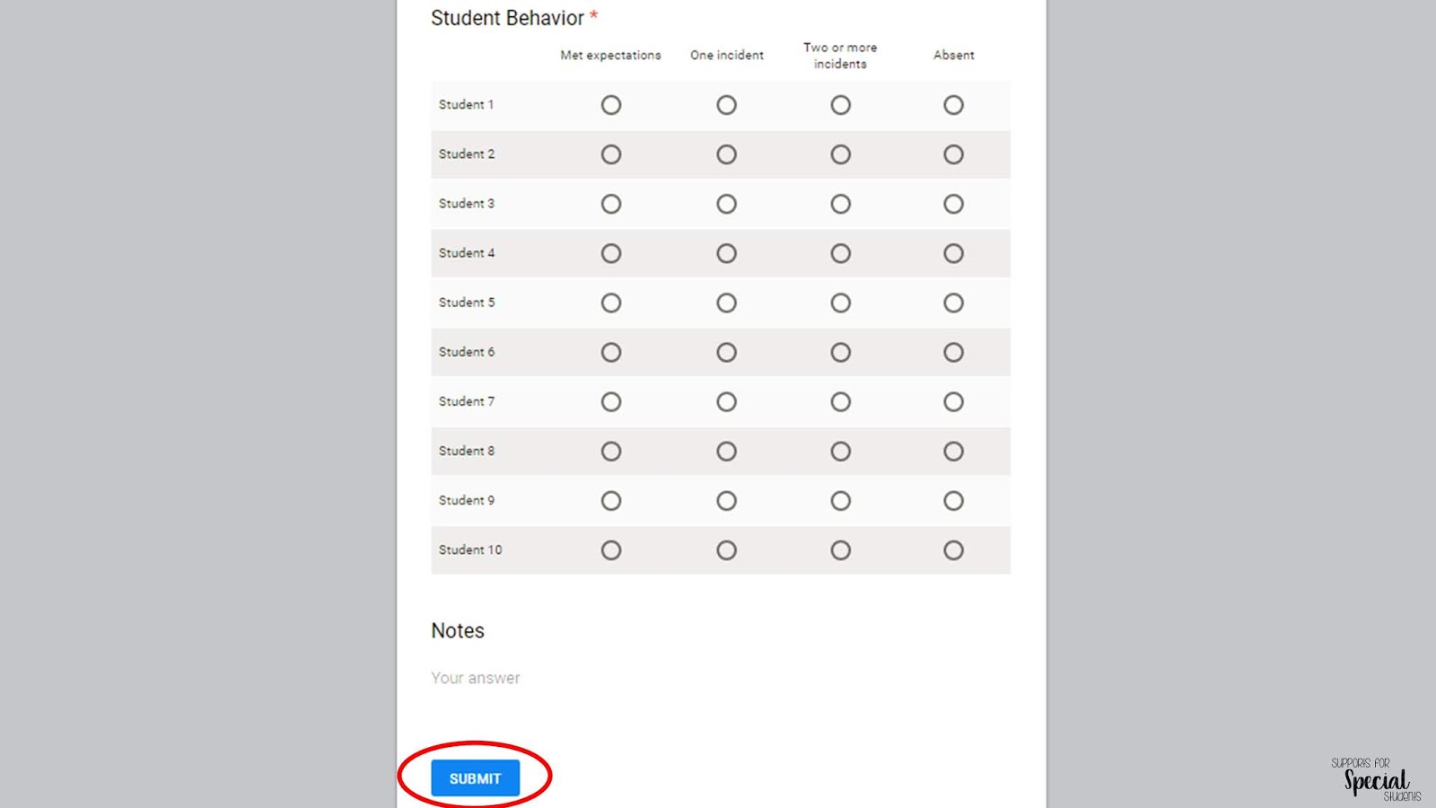 The Simple Way I Track Behavior in My Class... Digitally! - Supports ...