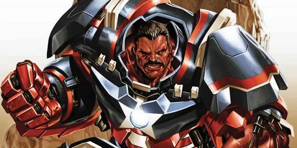 IRON HULK - Marvel Comics Introduce The New Character - Metal Lix