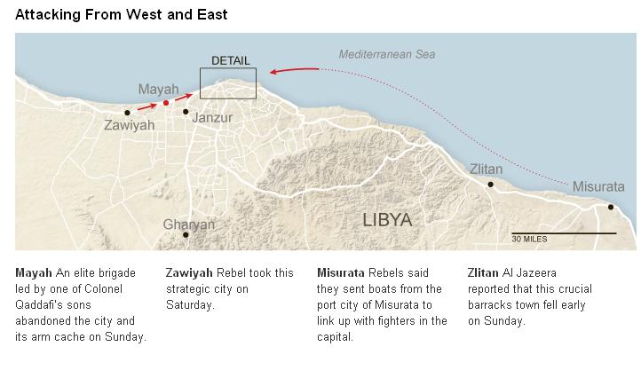 Geographic Travels: Libya War Maps: The Seventh Post - The Invasion of ...