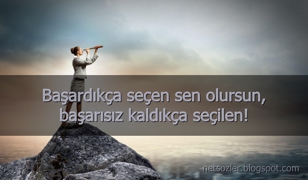 Başarı İle İlgili Sözler, Başarı Sözleri Resimli - Son Durak Sözleri