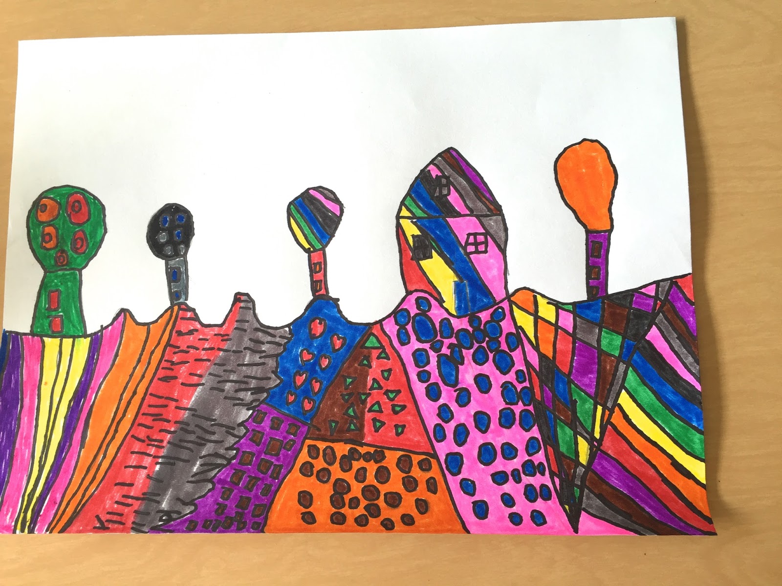 Mrs. Hartford's Art Room: Heather Galler Landscapes