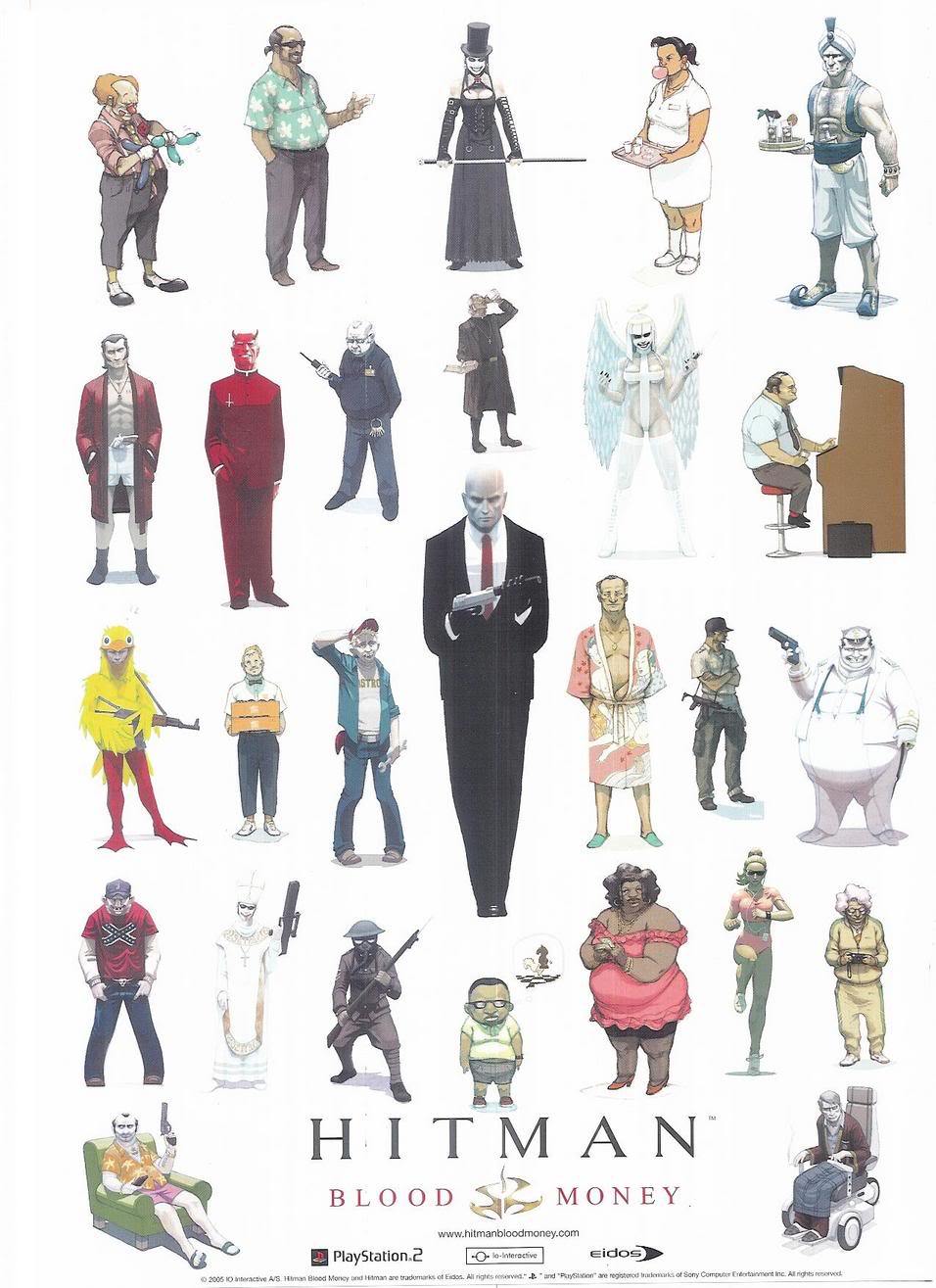 i care specifically about these 47 outfits : r/HiTMAN