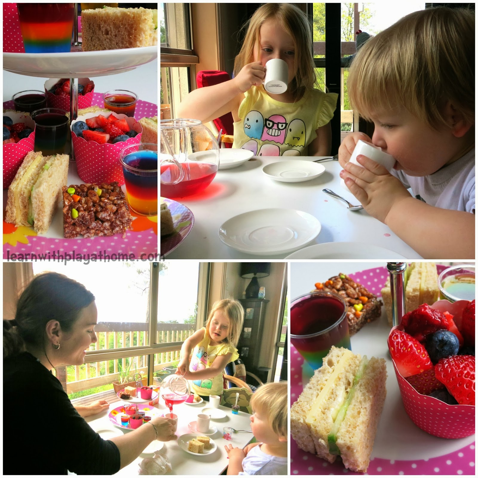 Learn with Play at Home: How to make a High Tea for Kids