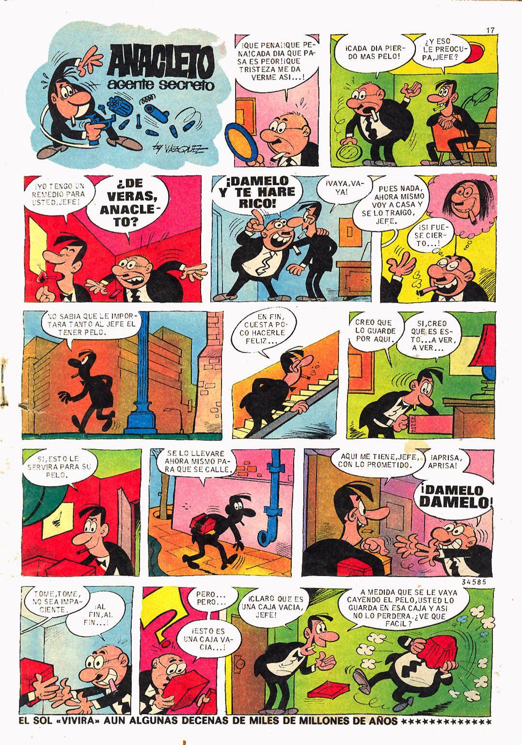 Galicia Comic: Colección OLÉ! 12 - Anacleto, ,Agente secreto