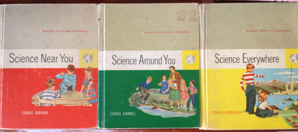The Copycat Collector: COLLECTION #137: Vintage School Science Books