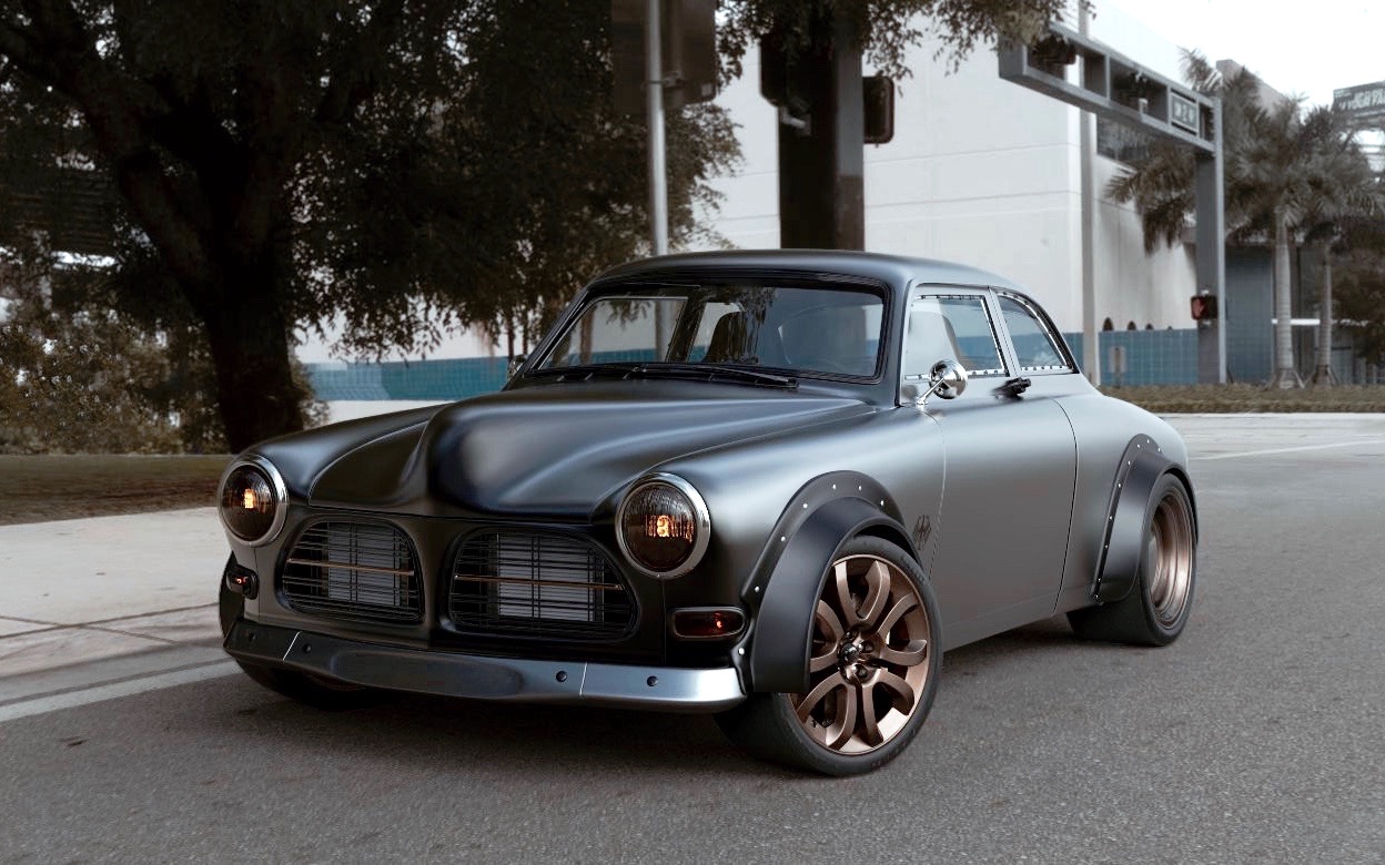 Vintage Volvo - Inazuma café racer