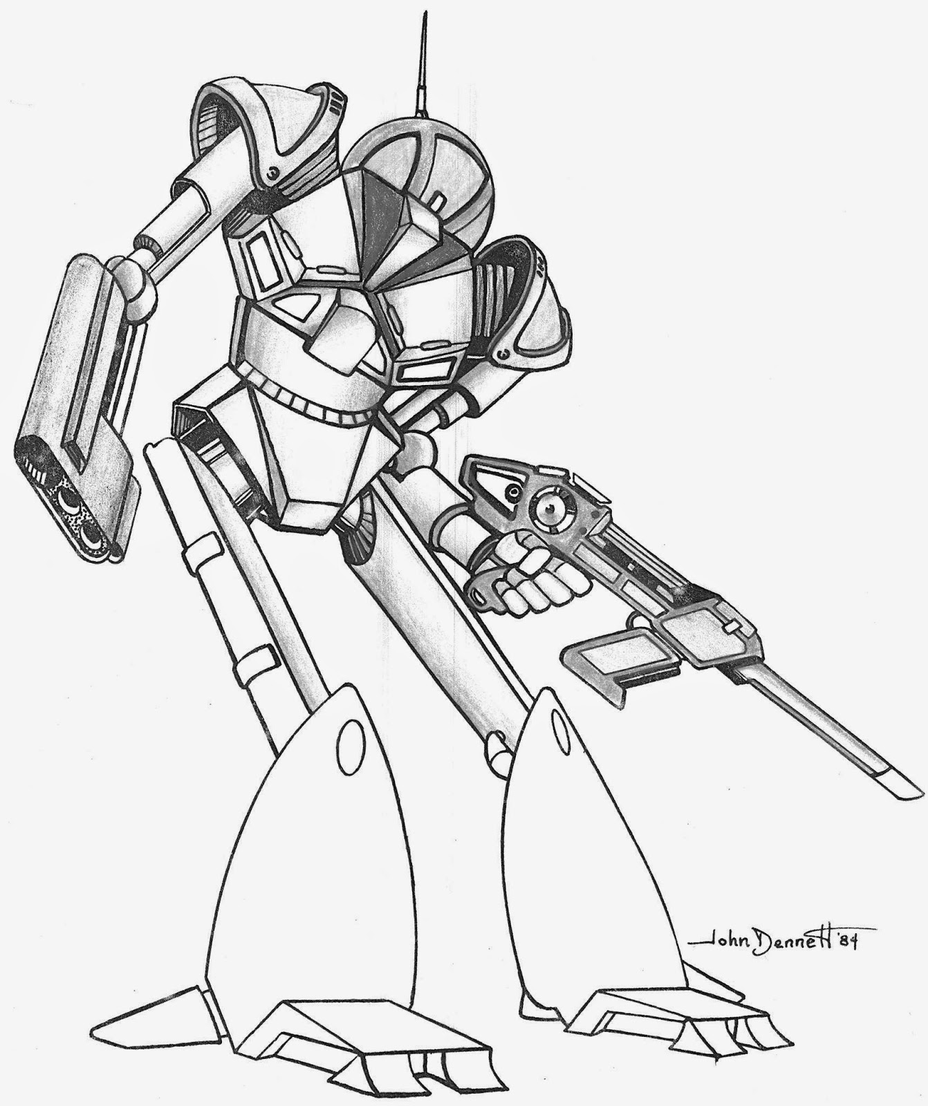 Roebeast's Magical House of Sunshine: Newly Discovered Warbots Art by ...