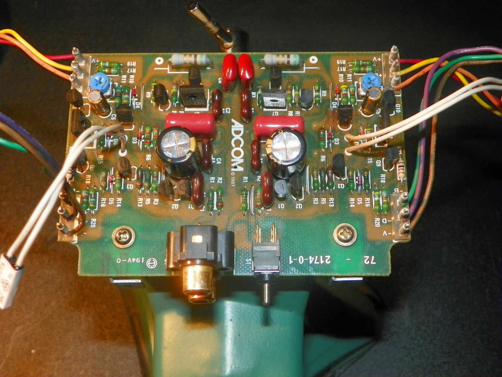 Vintage Hi-Fi Audio Restorations: Adcom GFA-555 Power Amplifier