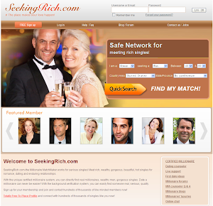 SeekingRich.com : Rich Men Seeking Women at Online Dating Services