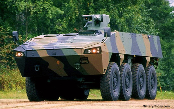 AMV PATRIA - ARMOR ANGKUT PERSONIL