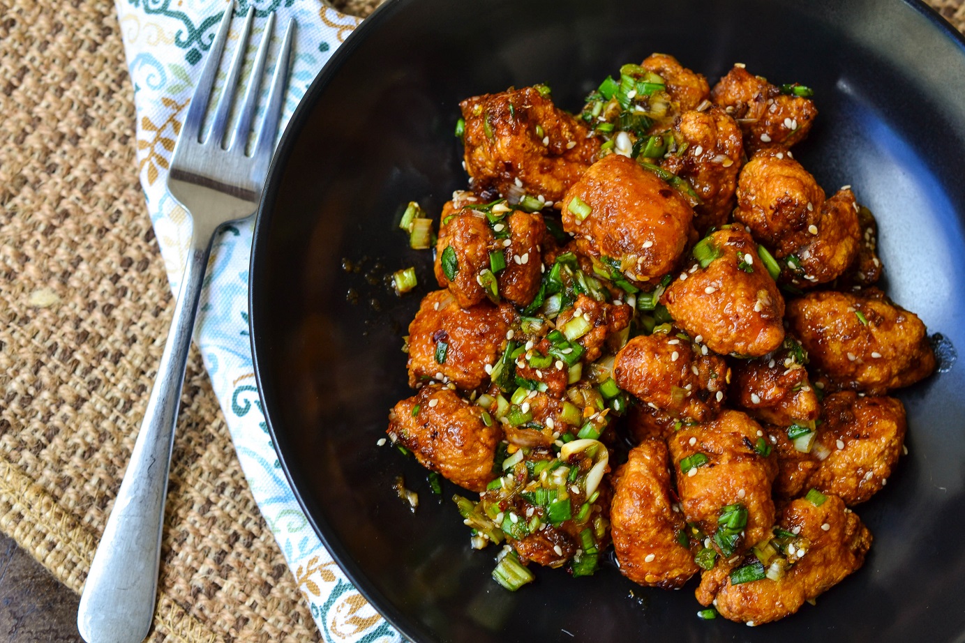 Greedy Girl : Sesame garlic fish nuggets
