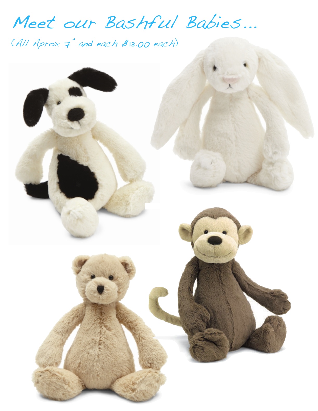 Foxtrot Musings...: New Stuffed Animals just arrived...