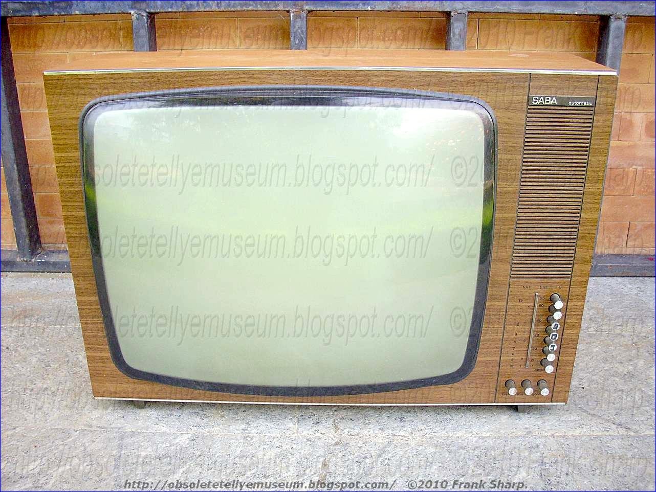 Obsolete Technology Tellye !: SABA SCHAUINSLAND T240 AUTOMATIC YEAR 1969.