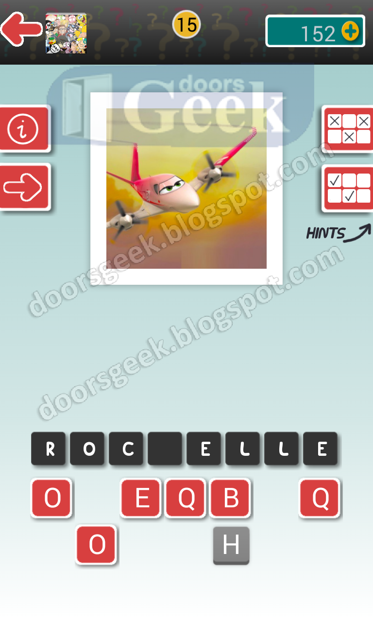 Guess The Cartoon Level 31-15 ~ Doors Geek