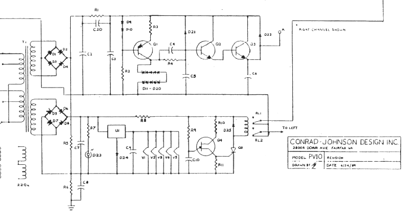 Vintage Hi-Fi Audio Restorations: Karl's Conrad-Johnson PV10 Pre ...