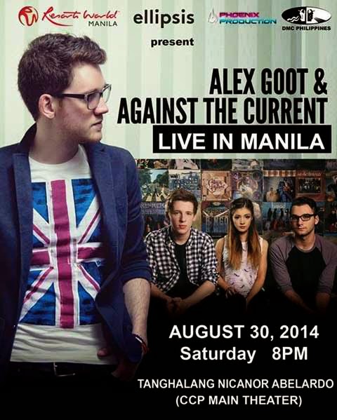 Alex Goot and Against The Current set to perform in Manila on August 30 ...