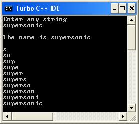 C program to print a character pattern using pointers | C Programs