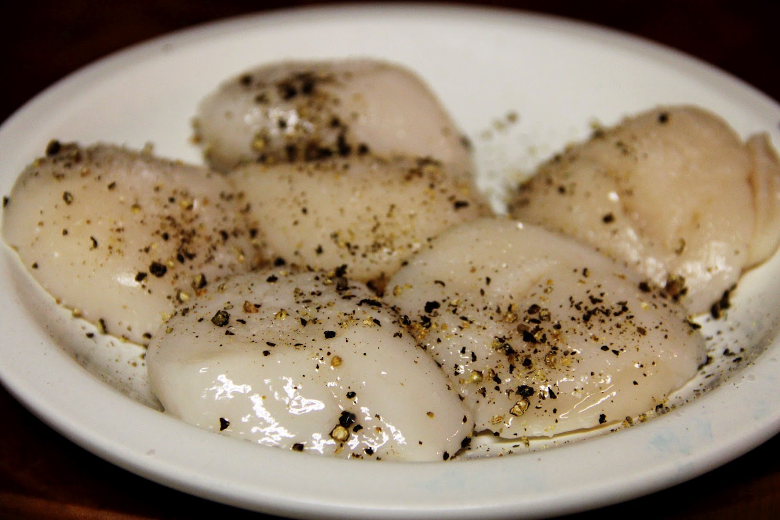 Backroads and Barstools: pan-seared scallops