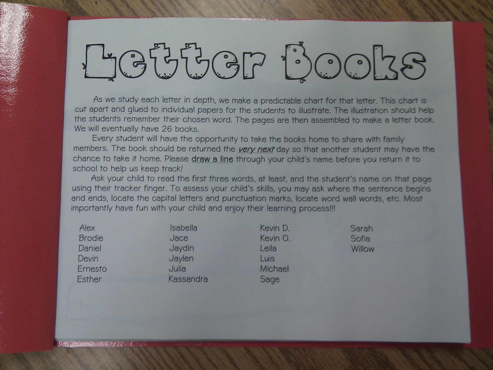 KinderTastic: Letter Books