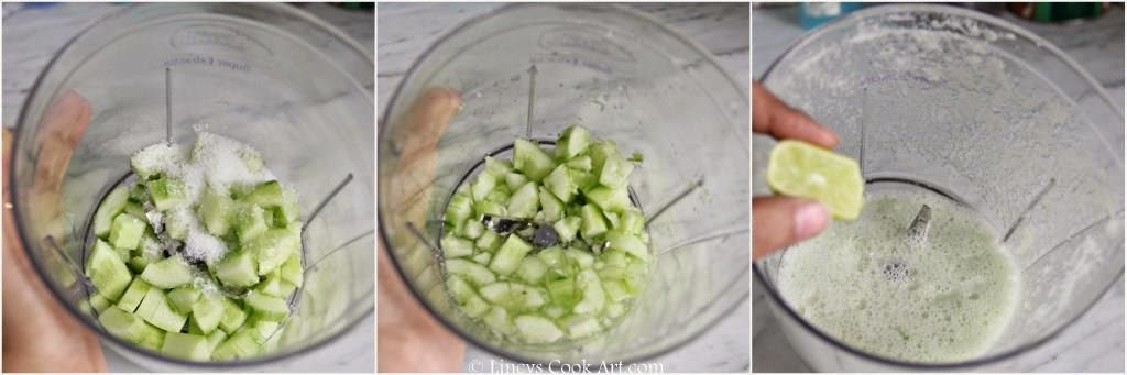 Cucumber Juice ~ Lincy's Cook Art