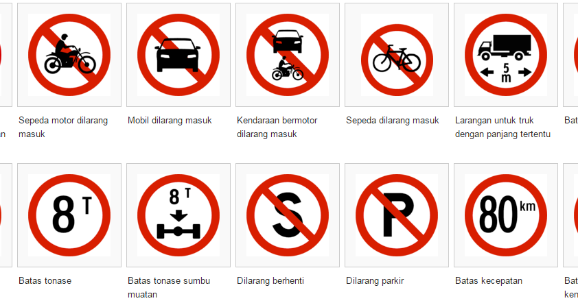 62+ Populer Rambu Rambu Larangan Di Sekolah, Rambu Rambu