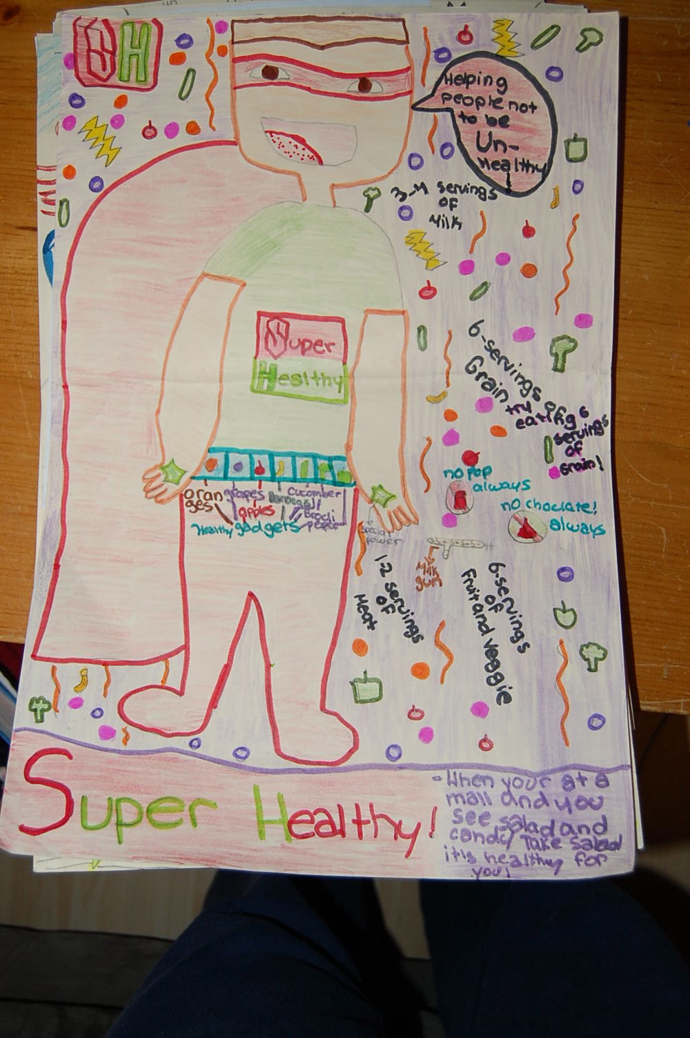 Thinking of Teaching: Time to Eat Healthy!! (A freebie!)