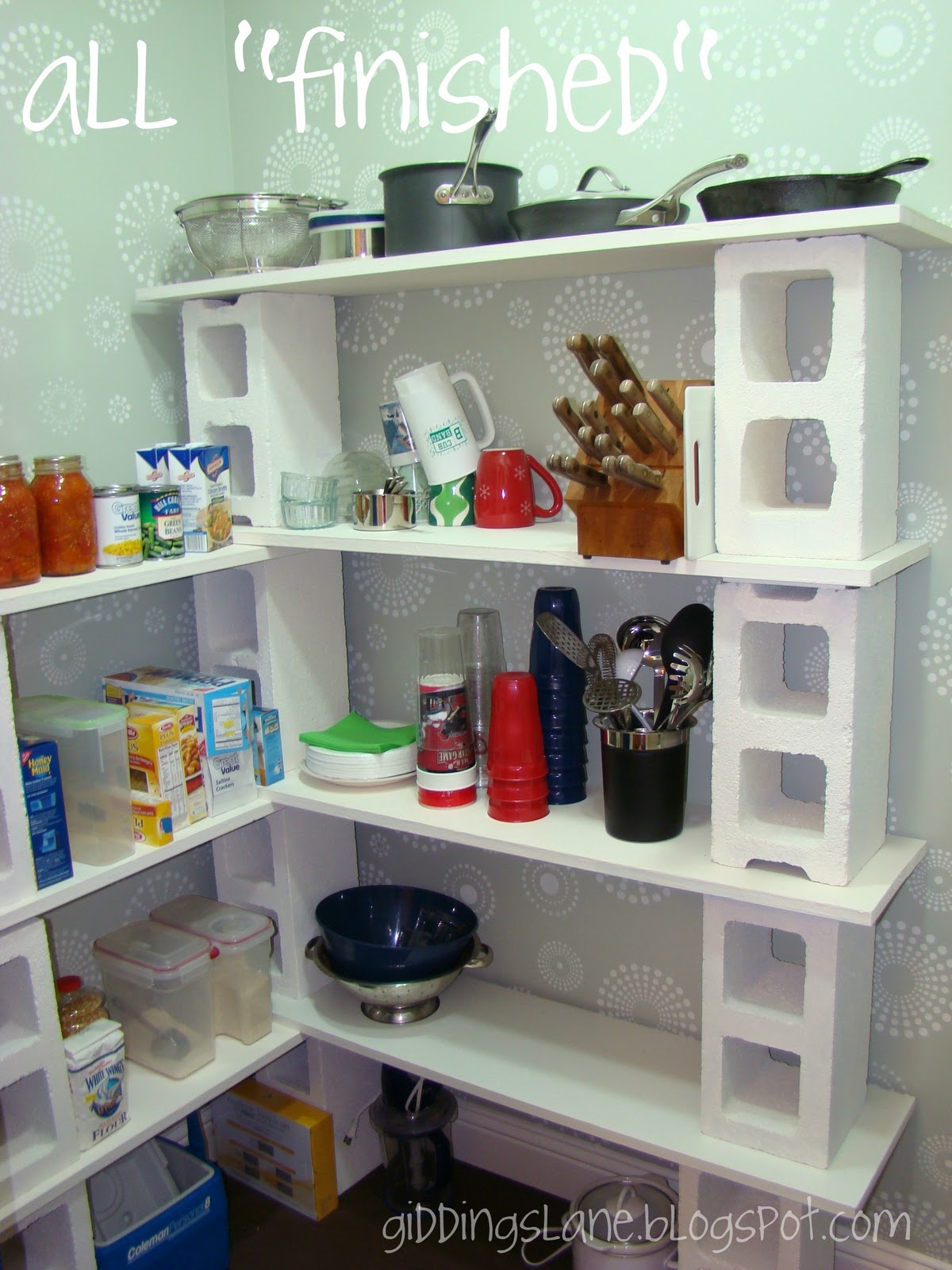 Giddings Lane: Finishing Up the Pantry