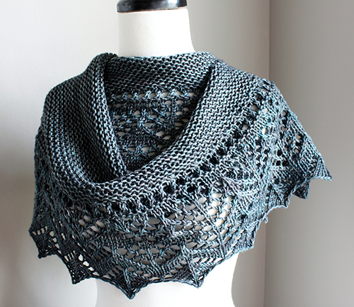 Daily Knitting Patterns: Arroyo Summer Shawl
