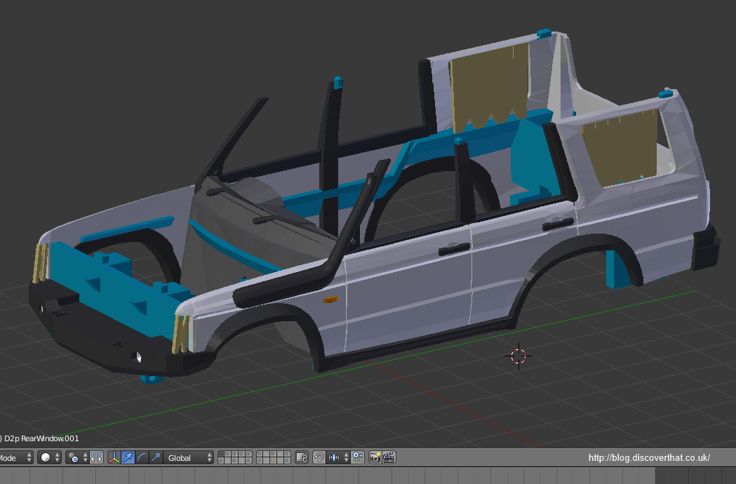 DiscoverThat - Journal: Discovery 2 3D Model