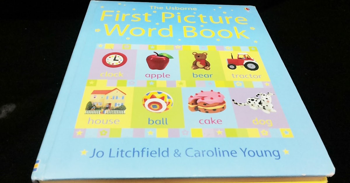 Kid Books Blog: 597.First Picture Word Book