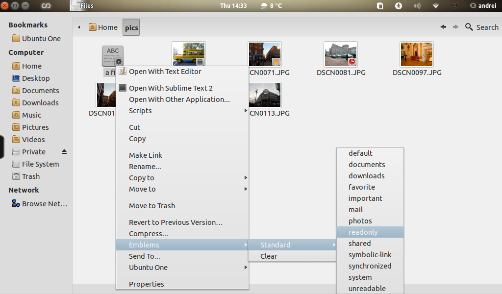 How To Manually Add Emblems In Nautilus 3 ~ Web Upd8: Ubuntu / Linux blog
